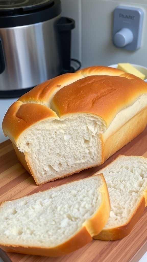 Classic White Bread Machine Loaf Recipe